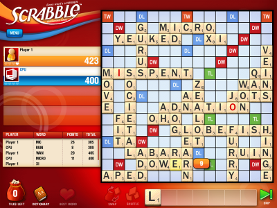 Monday/ the many forms of Scrabble – Willem's Planet