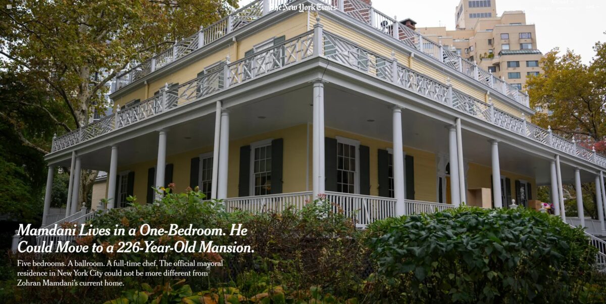 Sunday/ Gracie Mansion beckons – Willem's Planet